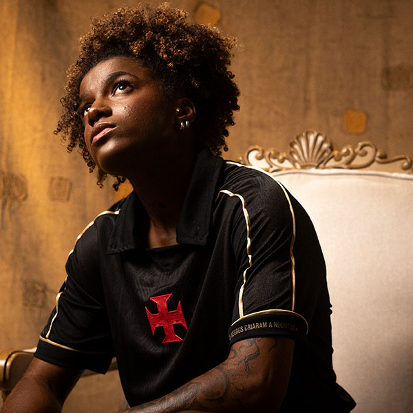 Camisa ser Negritude é Vasco